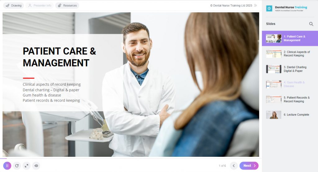 NEBDN Diploma in Dental Nursing Level 3 (RQF) - Dental Nurse Training Ltd